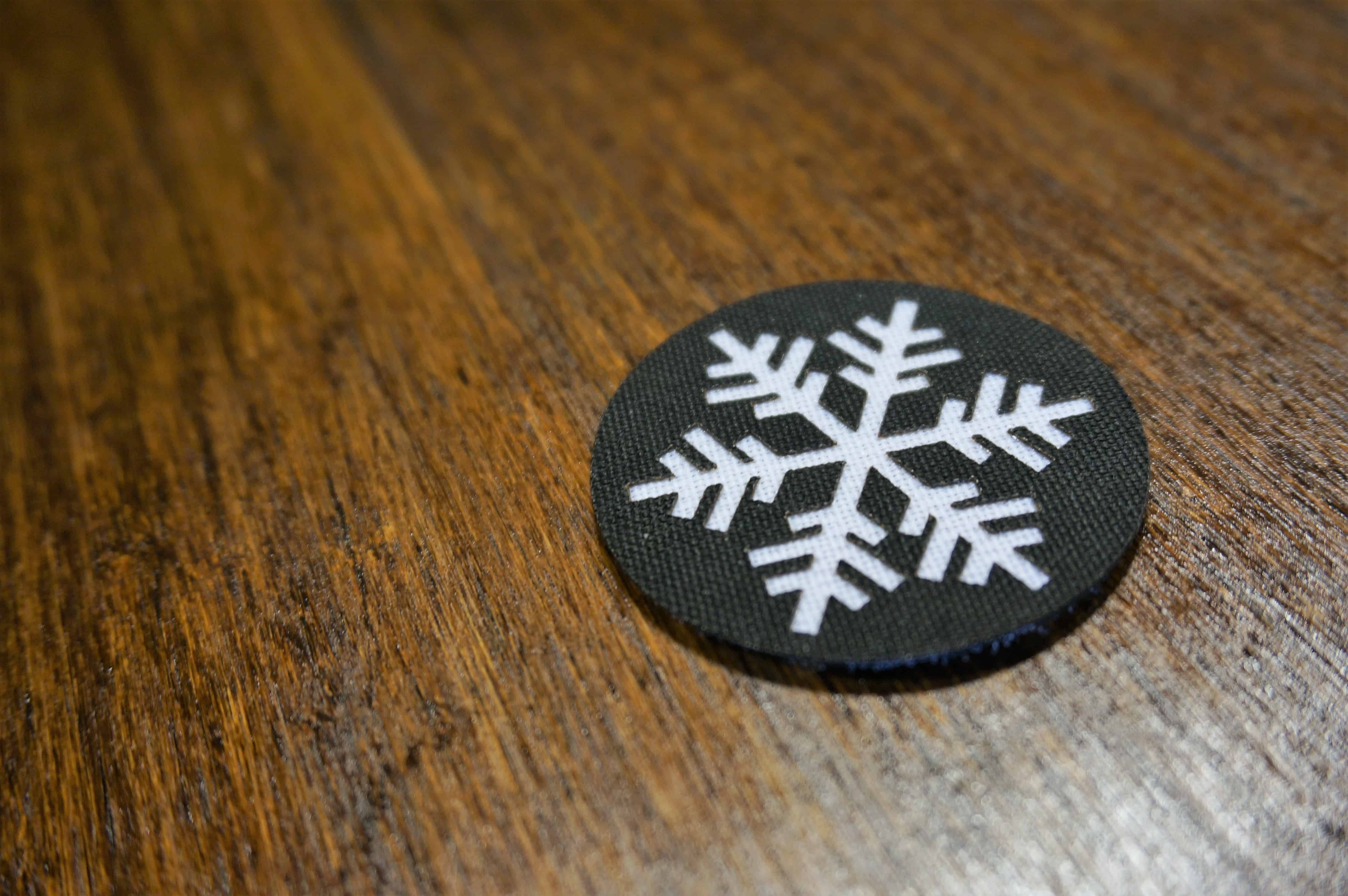 Custom Snow Flake Patches - Tactical Morale Patch | LOF Defence